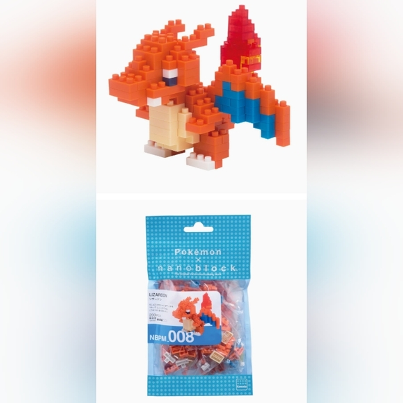 Pokemon | Other | Charizard X Nanoblock | Poshmark